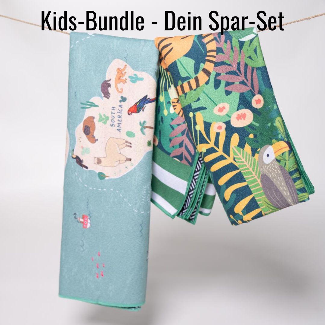 Kinder-Strandtuch-Bundle - Mix & Match - Dein Spar-Set mit Mengenrabatt ...